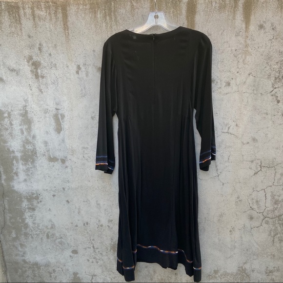 Ellison | Dresses | Ellison Boho Midi Dress Embroidered Roolee Medium ...